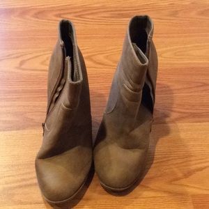 TOP Moda Shoes | Fashion Womens Ankle Low Heel Booties Black | Poshmark